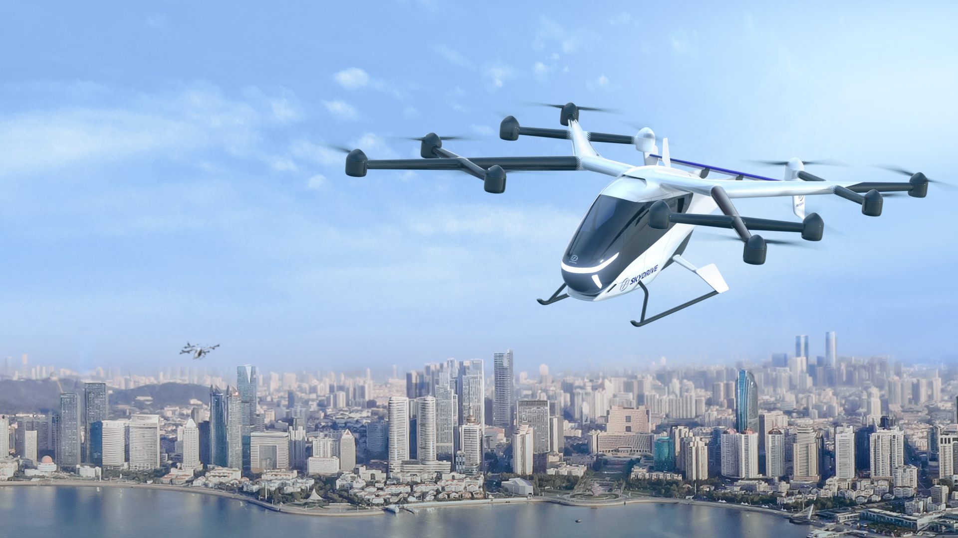 『空飛ぶクルマ』新機種登場！時速100キロの”エアタクシー” スカイドライブ、大阪・関西万博で実用化へ | ラジトピ ラジオ関西トピックス